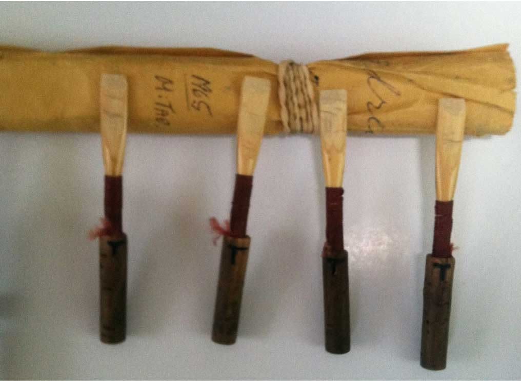 Reeds – Marcel Tabuteau First-Hand